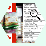 Home - Nutrition Facts Label Generator