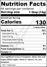 Get Started - Nutrition Facts Label Generator